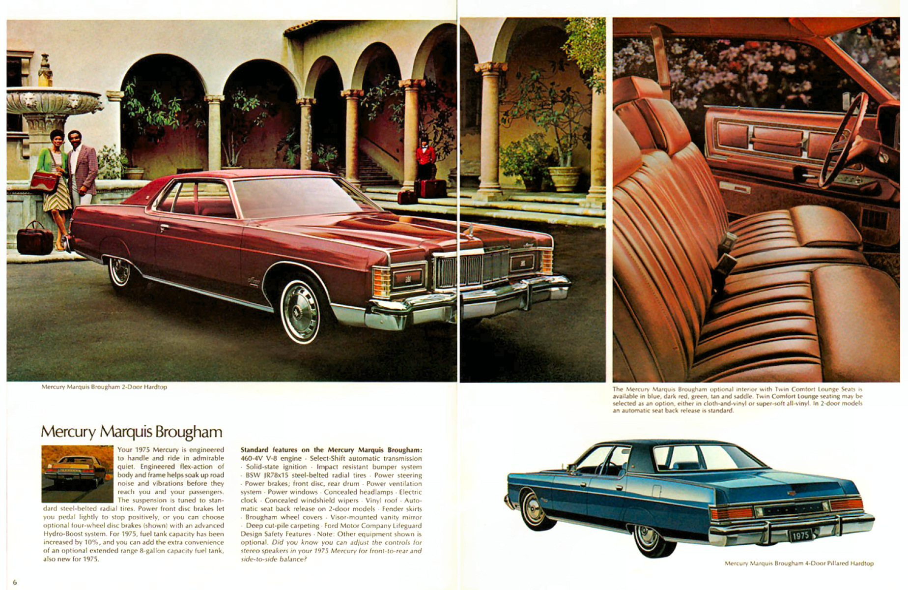 1975 Mercury & Cougar Brochure